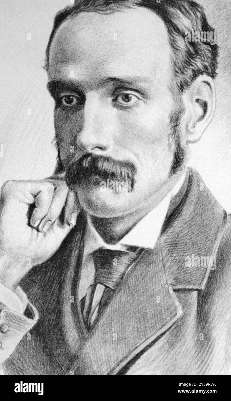 John Xavier Merriman (1841-1926) on engraving from the 1800s. Last ...