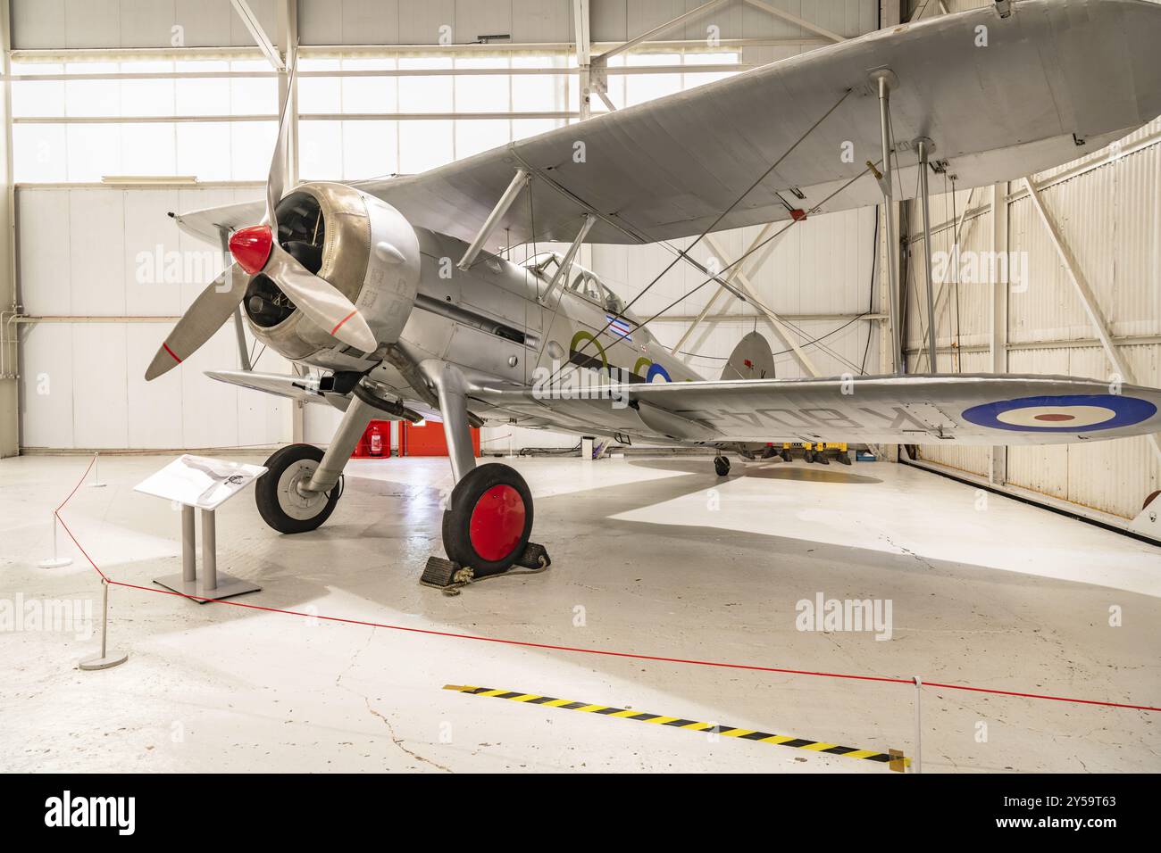 Gloster Gladiator 1, RAF Museum, Cosford Stock Photo - Alamy