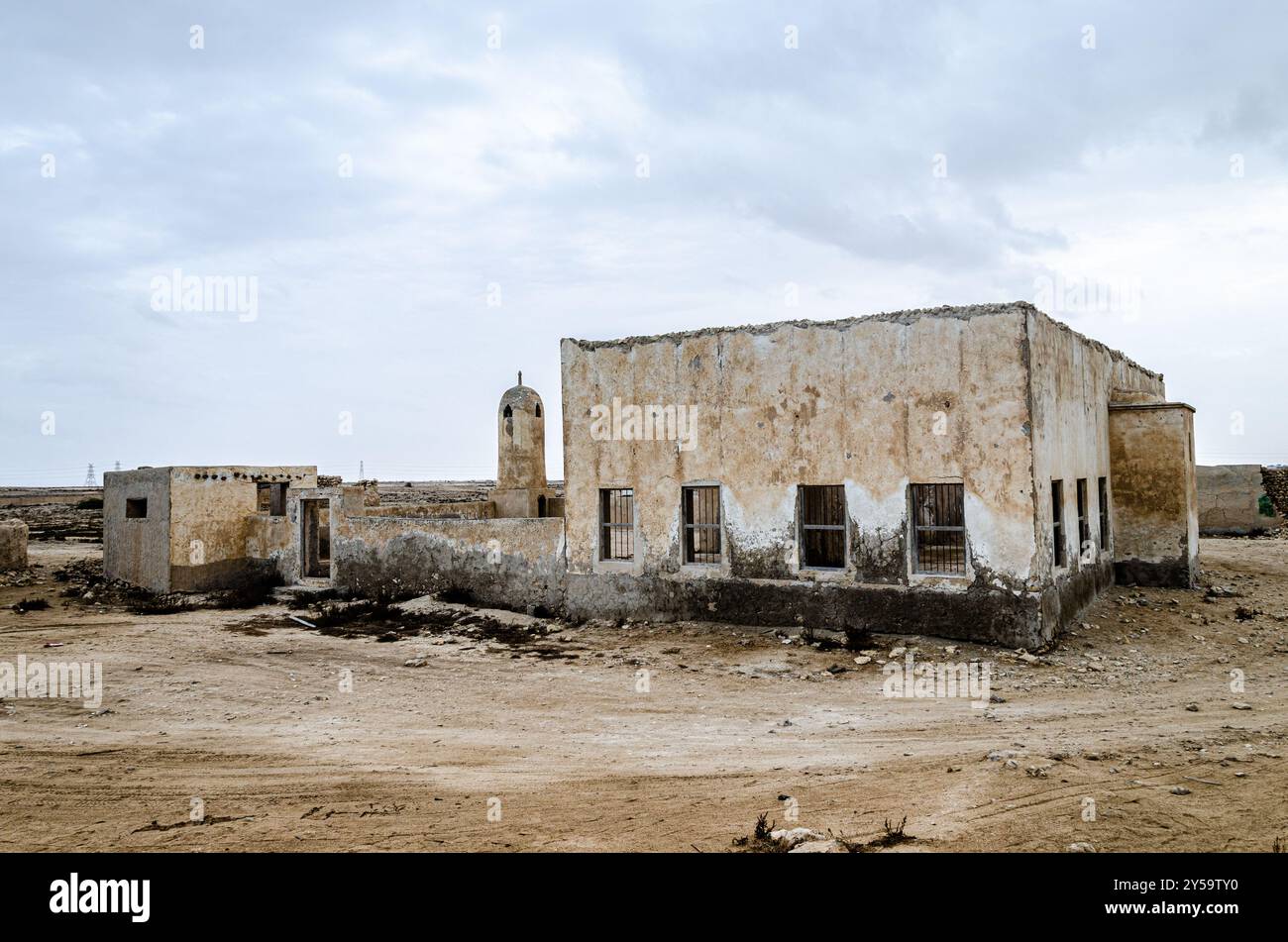 Ruins of an ancient fishing village at Al Ruwais, Qatar Stock Photo - Alamy