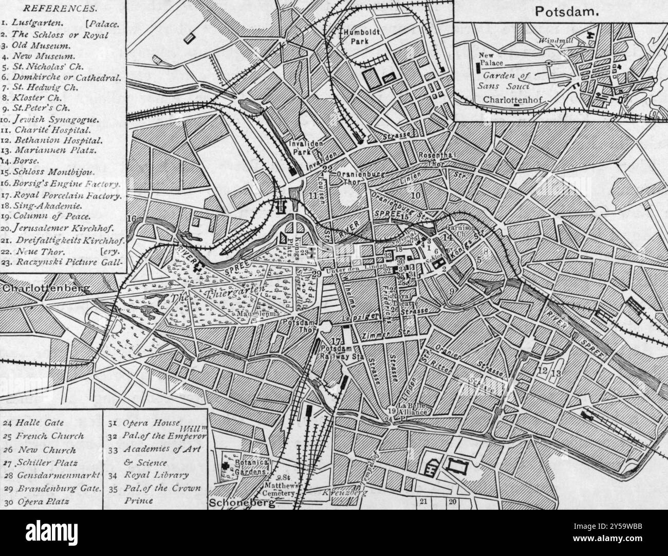 Plans of berlin hi-res stock photography and images - Alamy