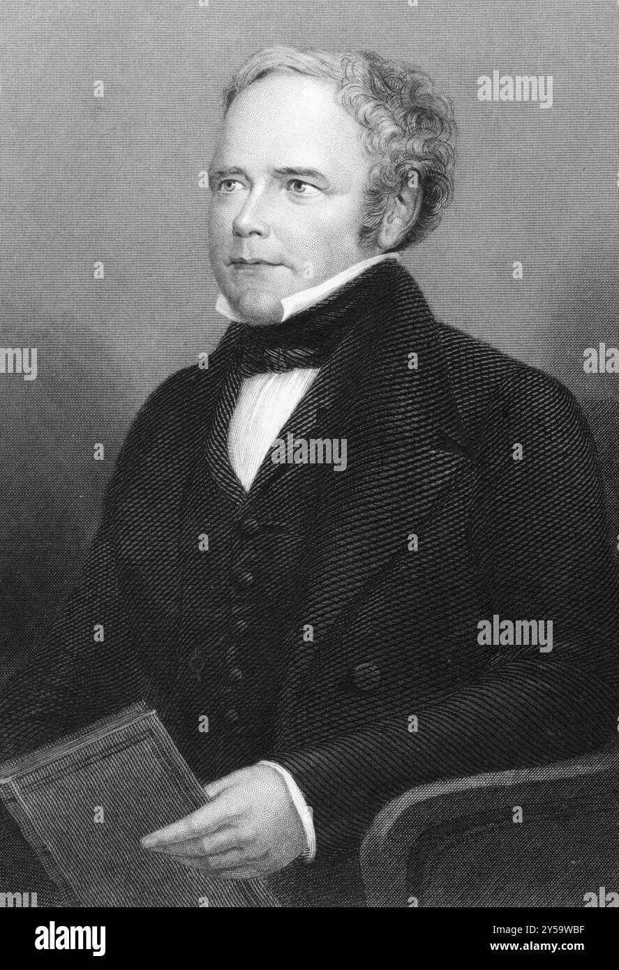 William Thomas Brande (1788-1866) on engraving from 1800s. English ...