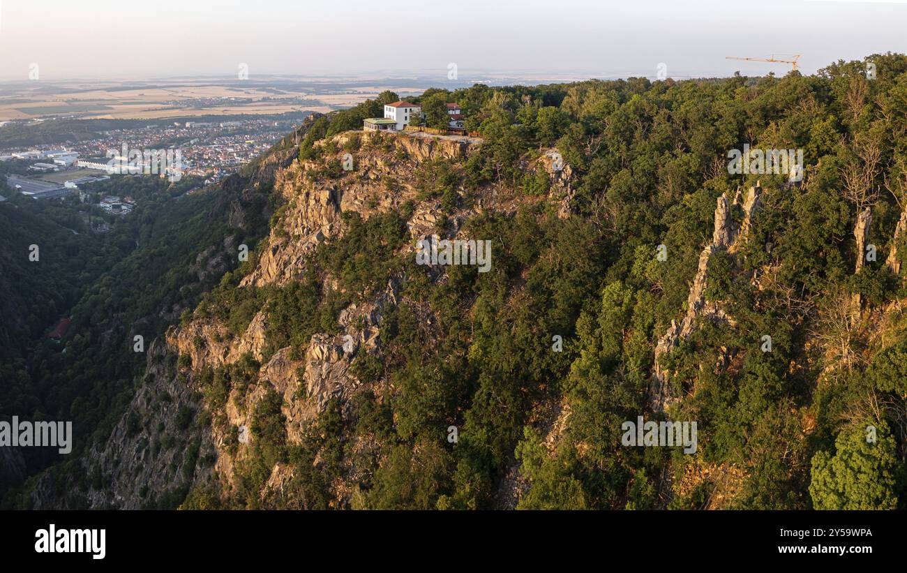 Hiking in the Bode Valley Harz mountains Stock Photo - Alamy