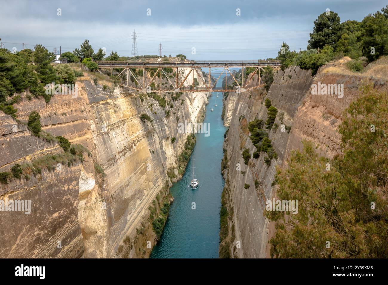 Artificial canal greece hi-res stock photography and images - Alamy