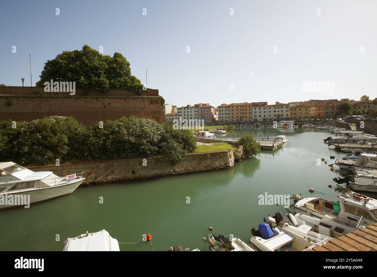 Livorno, an important port city in Tuscany famous for its monuments and ...