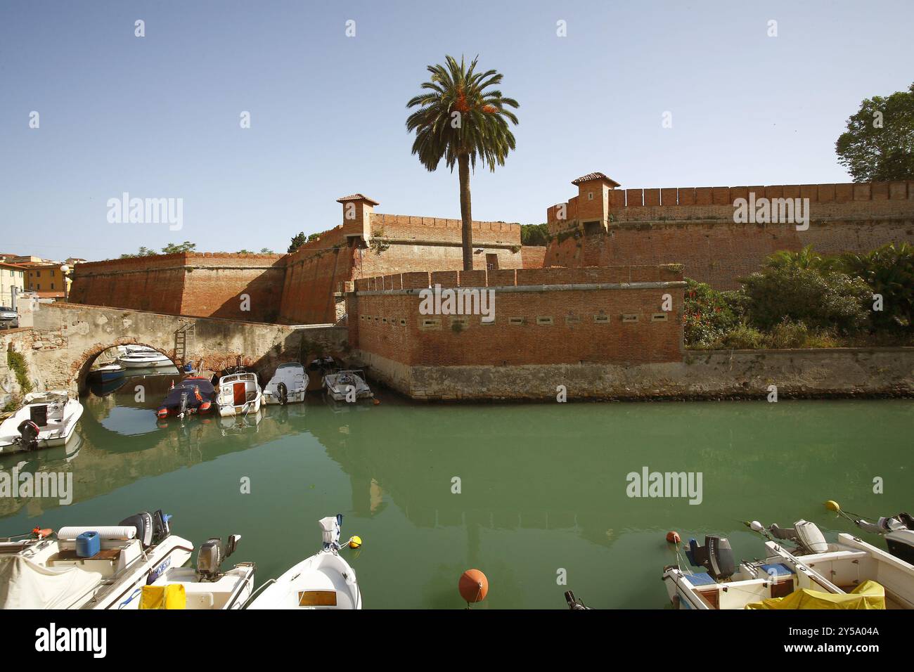 Livorno, an important port city in Tuscany famous for its monuments and ...