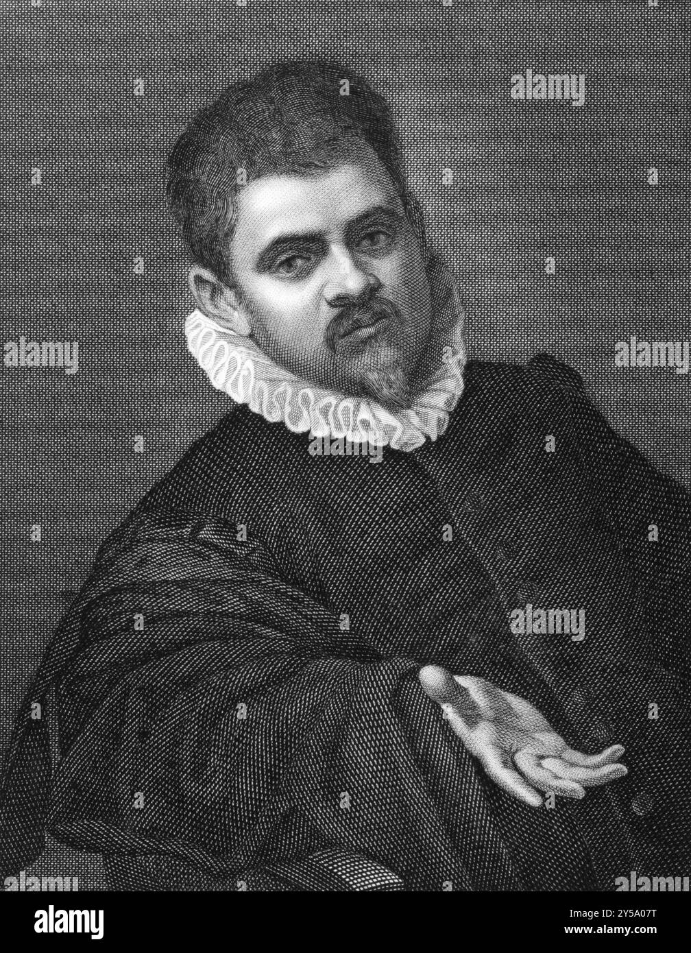 Agostino Carracci (or Caracci) (1557-1602) on copper engraving from ...