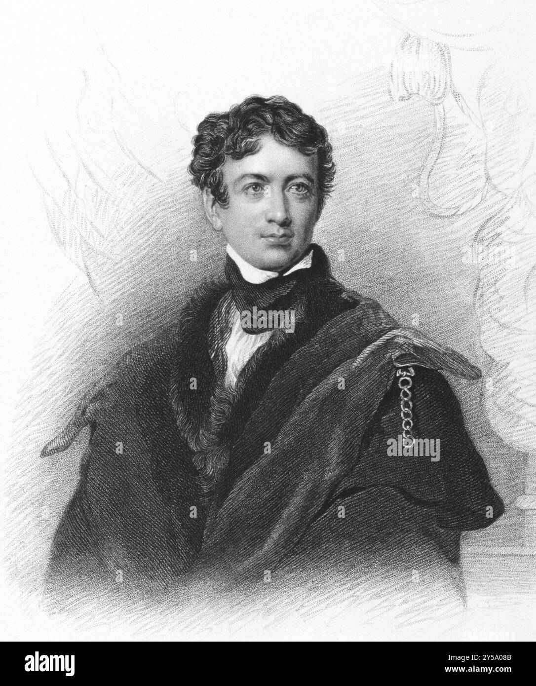 John Lambton, 1st Earl of Durham (1792-1840) on engraving from the ...