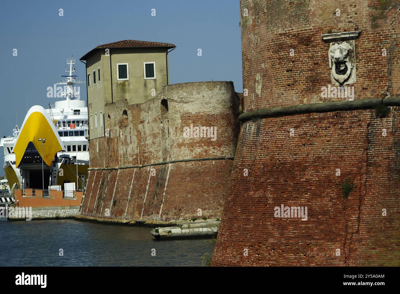Livorno, an important port city in Tuscany famous for its monuments and ...