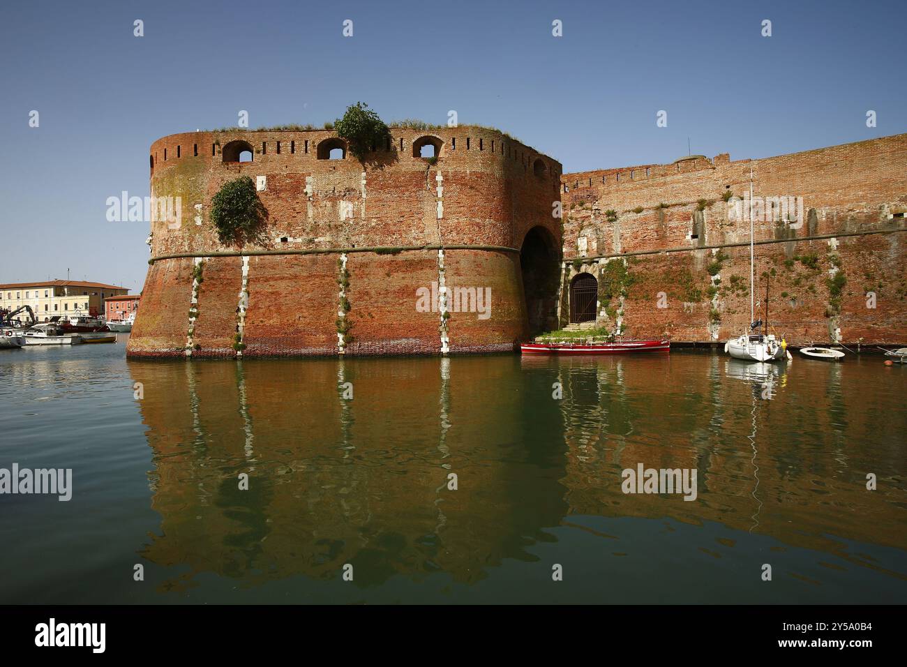 Livorno, an important port city in Tuscany famous for its monuments and ...