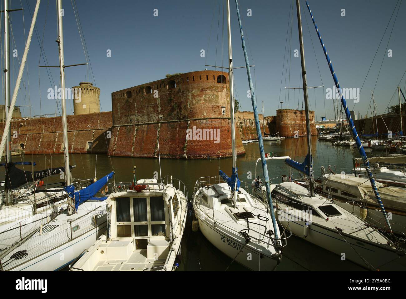 Livorno, an important port city in Tuscany famous for its monuments and ...