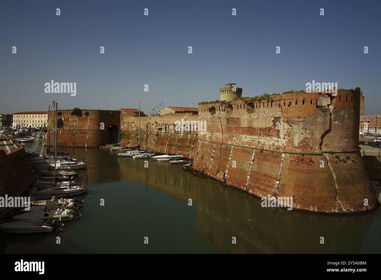 Livorno, an important port city in Tuscany famous for its monuments and ...