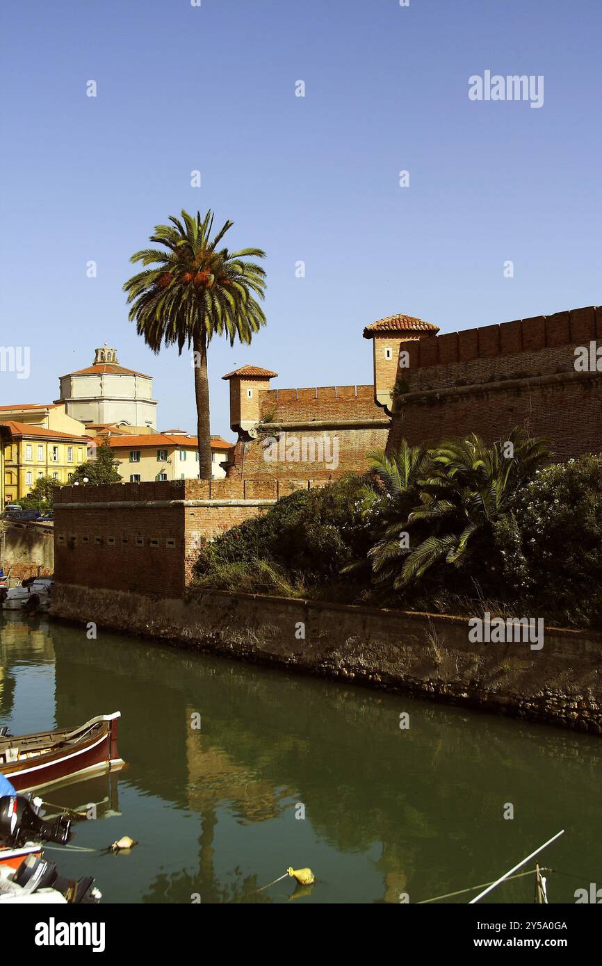 Livorno, an important port city in Tuscany famous for its monuments and ...