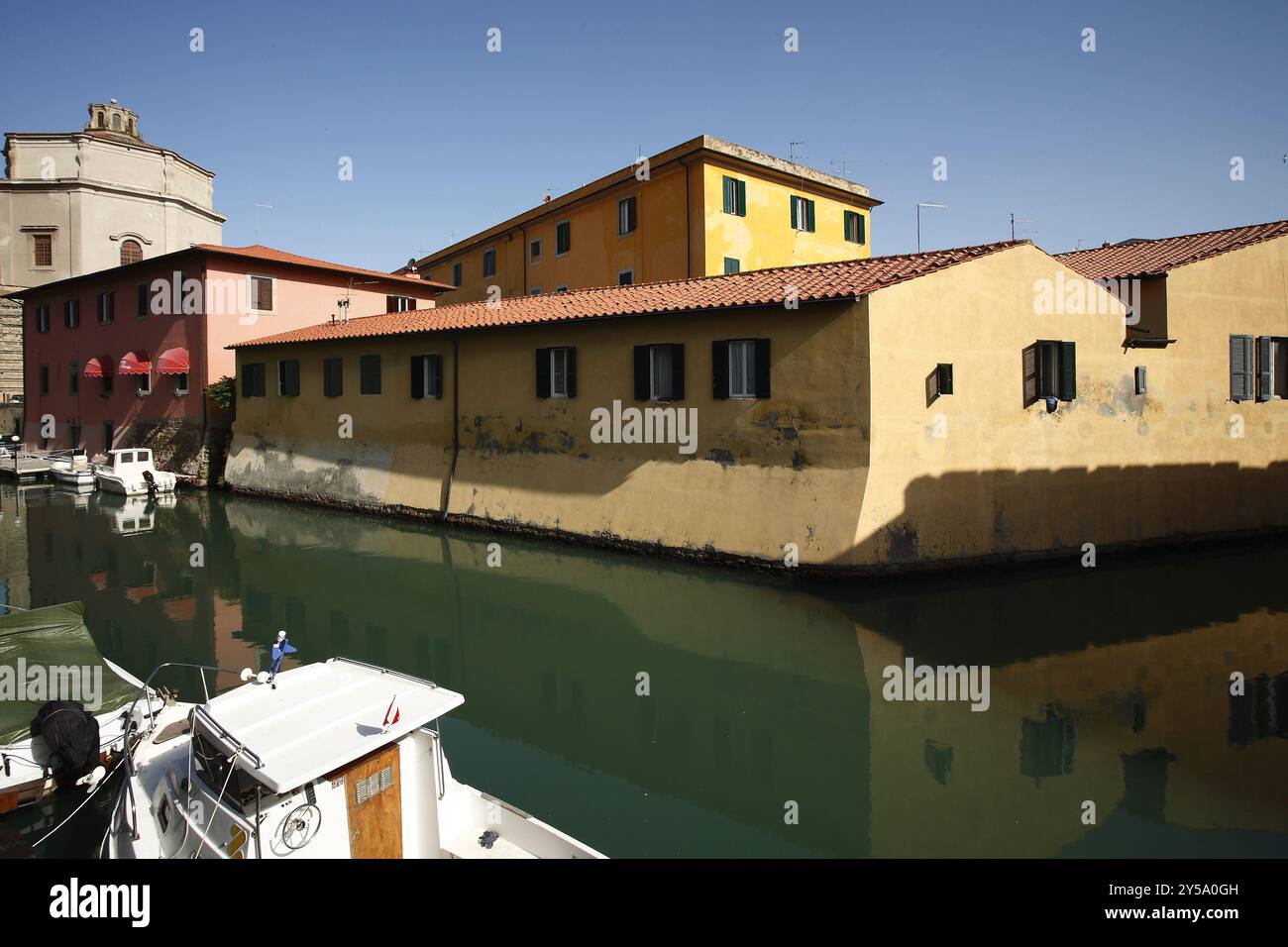 Livorno, an important port city in Tuscany famous for its monuments and ...