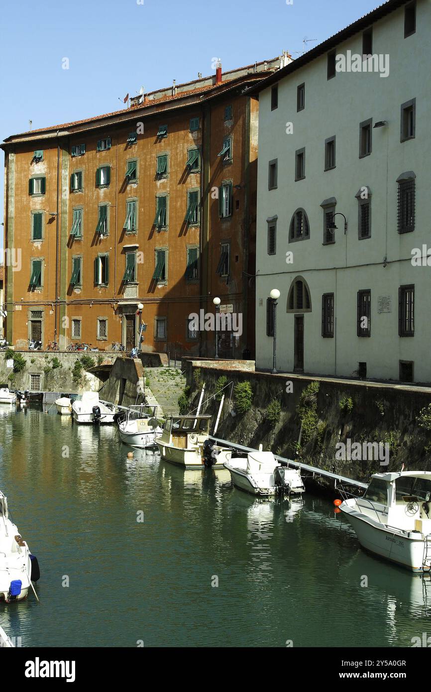 Livorno, an important port city in Tuscany famous for its monuments and the Venezia Nuova ...