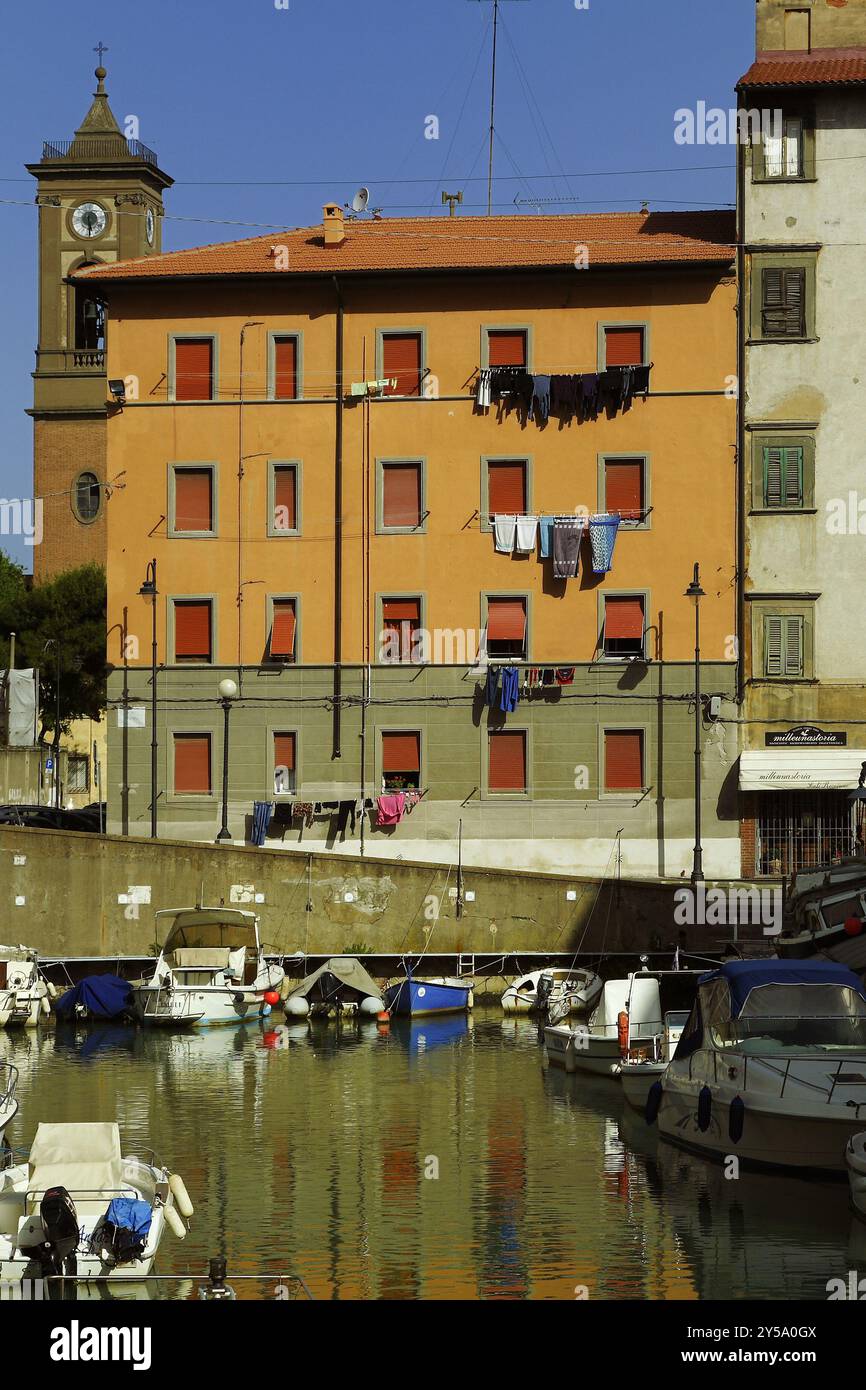 Livorno, an important port city in Tuscany famous for its monuments and ...