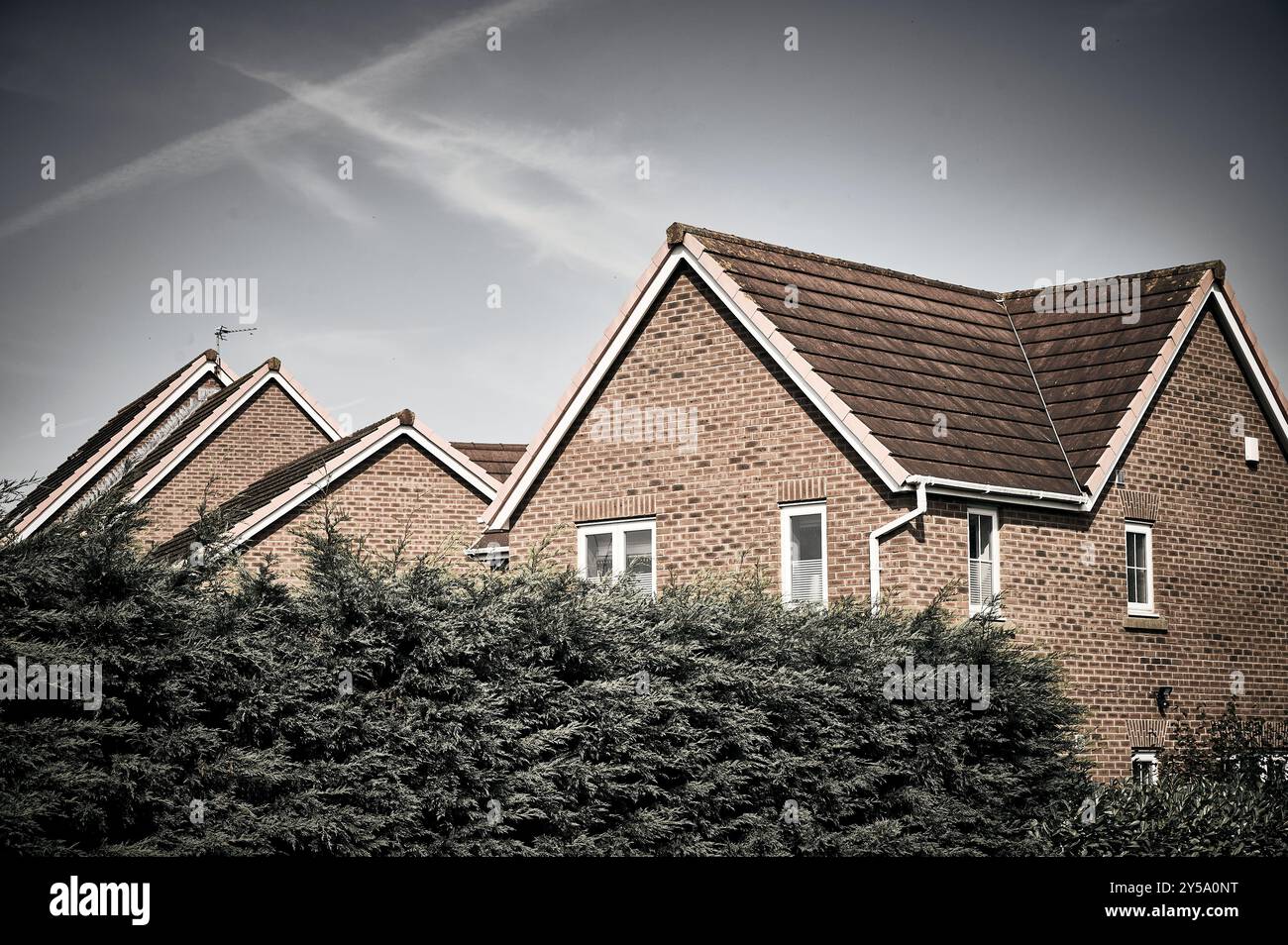 New housing estate in Thornton,Lancashire,UK Stock Photo - Alamy