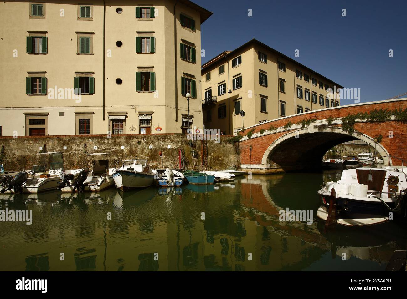 Livorno, an important port city in Tuscany famous for its monuments and the Venezia Nuova ...
