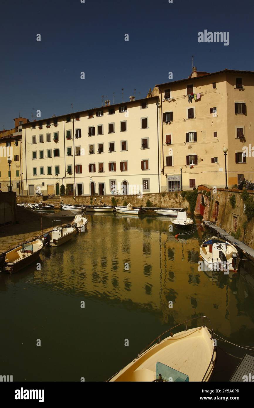 Livorno, an important port city in Tuscany famous for its monuments and the Venezia Nuova ...