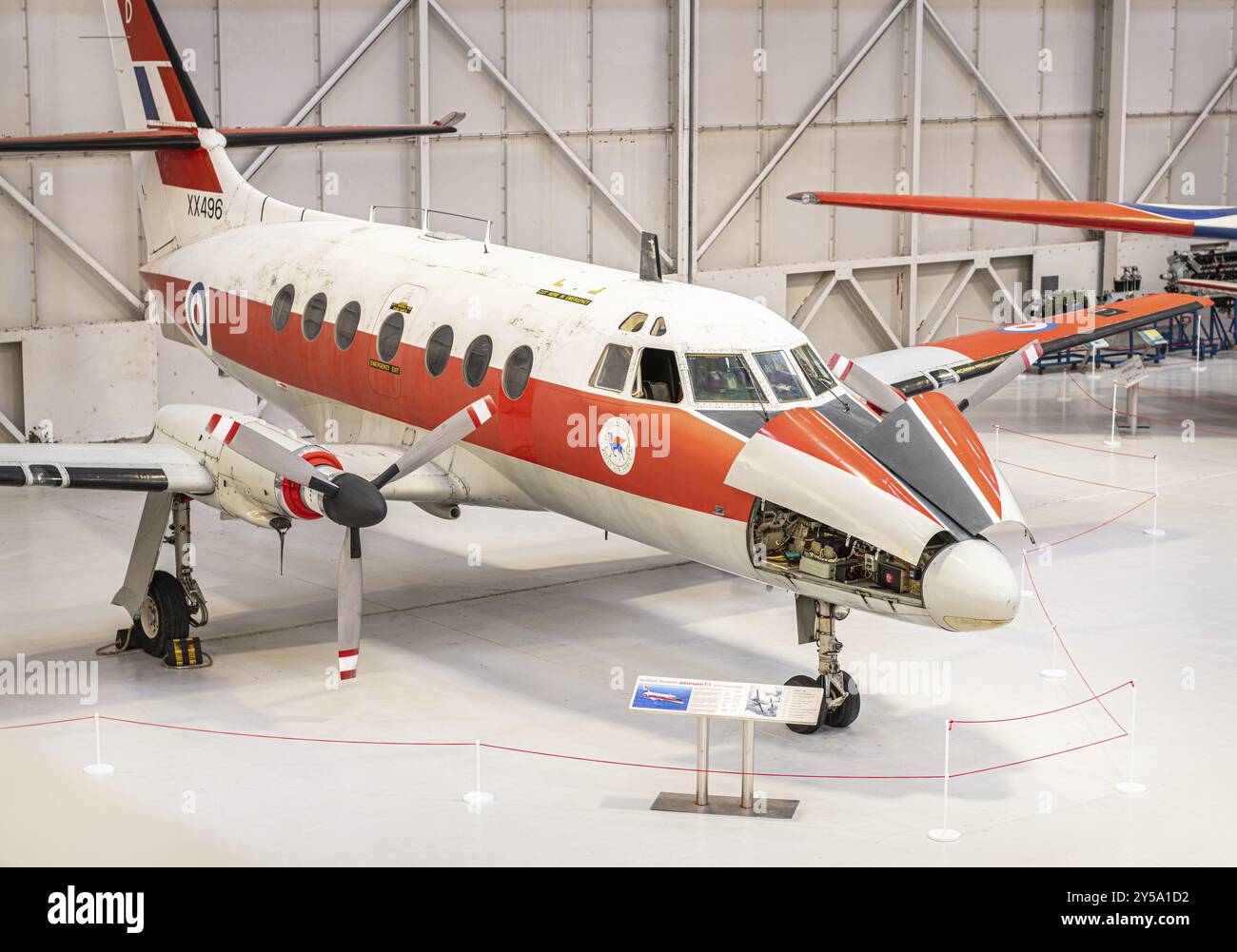 Scottish Aviation Jetstream T Mk1, RAF Museum, Cosford Stock Photo - Alamy