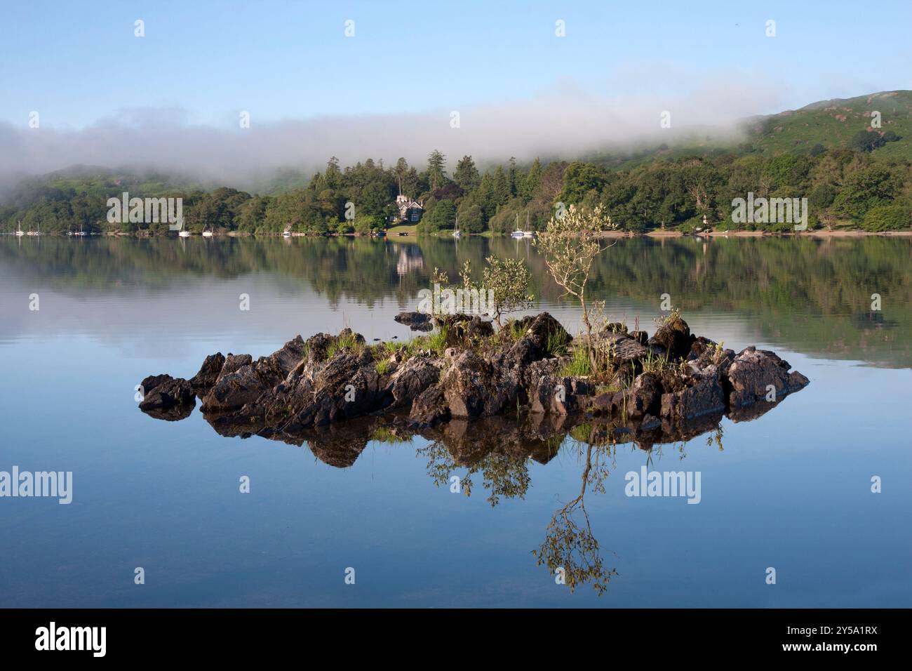 Low Peel Near, Coniston Water, Lake District, Cumbria, England Stock ...