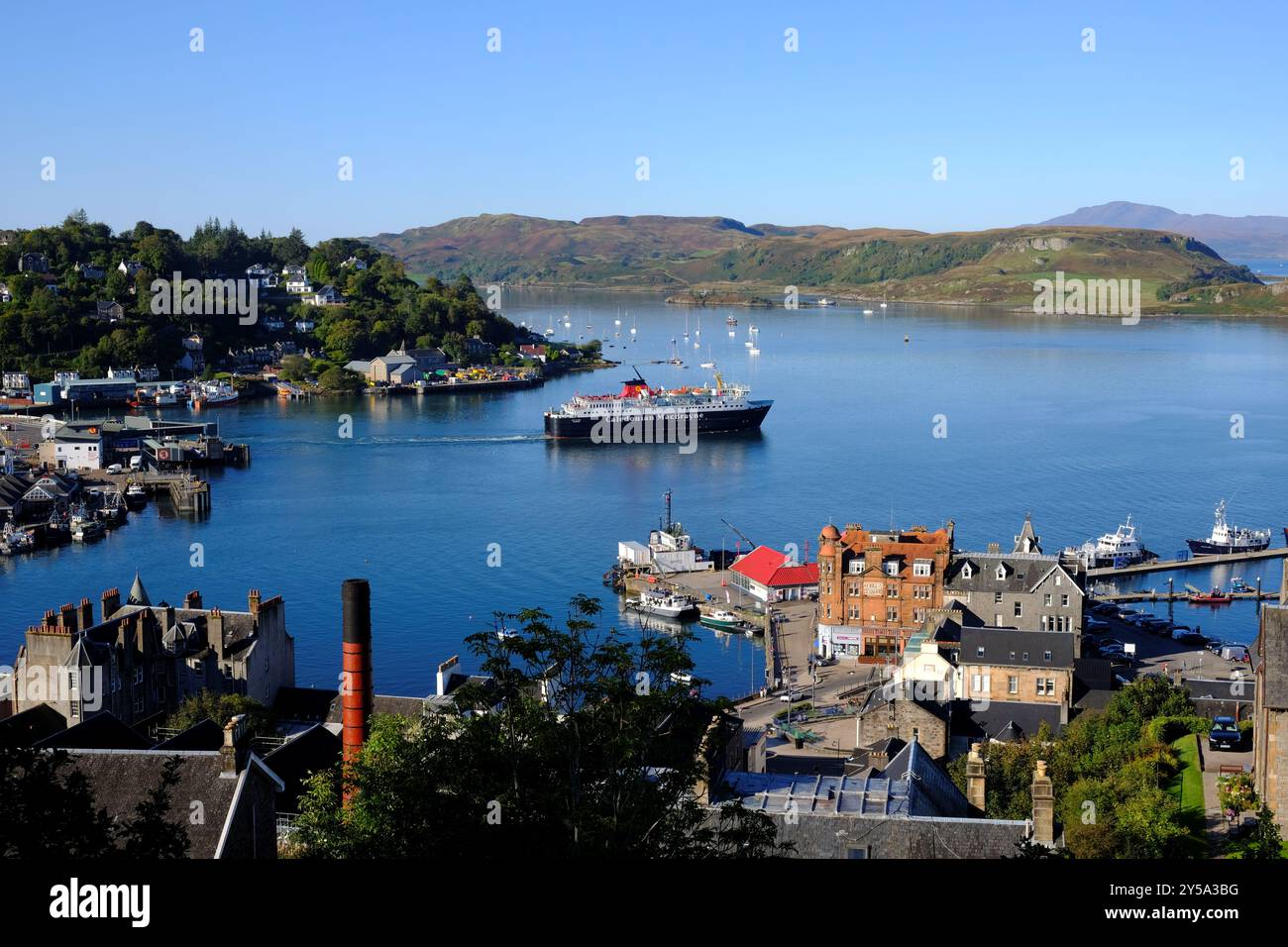 Oban, Scotland, UK. 20th Sep 2024. Glorious warm and sunny weather in ...