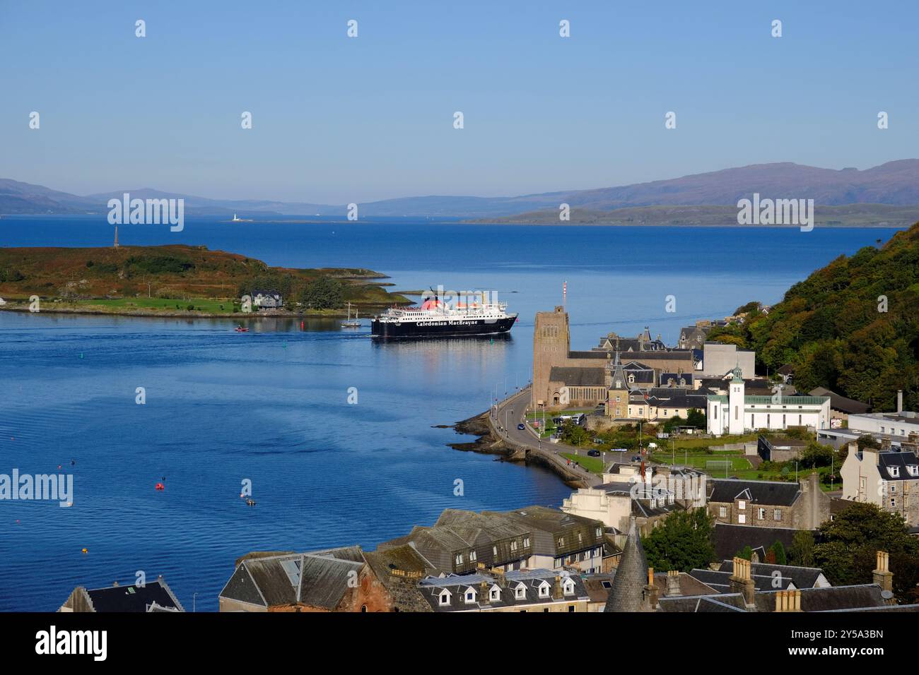 Oban, Scotland, UK. 20th Sep 2024. Glorious warm and sunny weather in ...