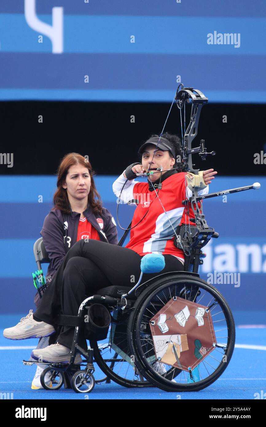 Nil Misir of Turkey in the Para Archery - Women's Individual W1 ...