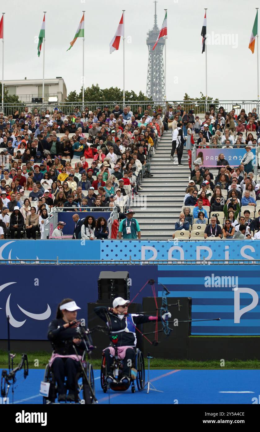 With the Eiffel Tower as a spectacular backdrop - Victoria Kingstone of ...