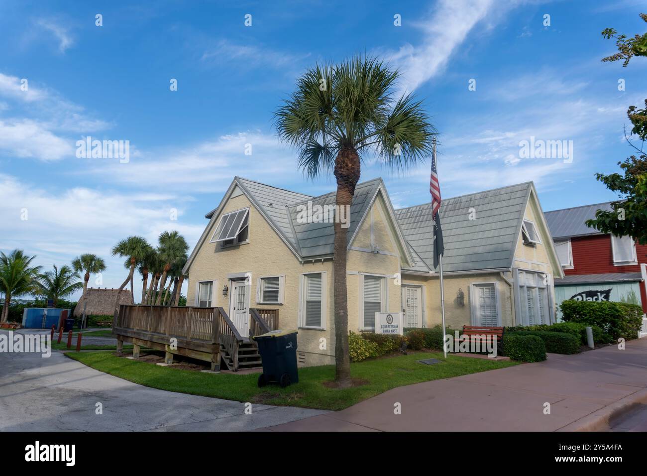 The historic Crary House in Stuart, Florida, USA Stock Photo - Alamy