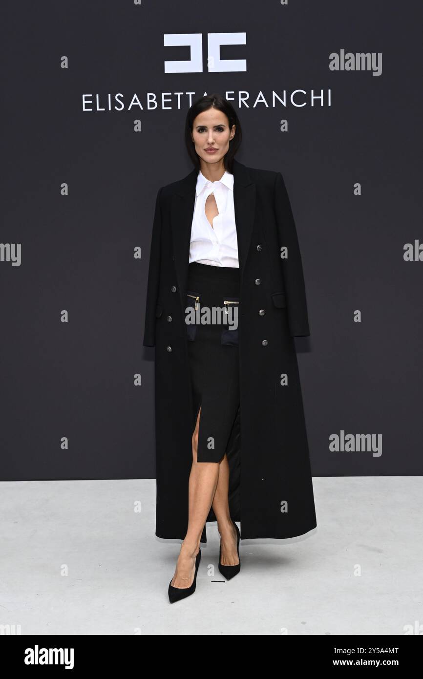Milan, Guests Elisabetta Franchi Fashion Show, Milan Fashion Week SS ...