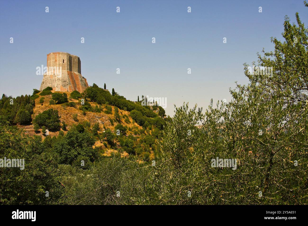 the village of Castiglione d'Orcia is an example of medieval ...