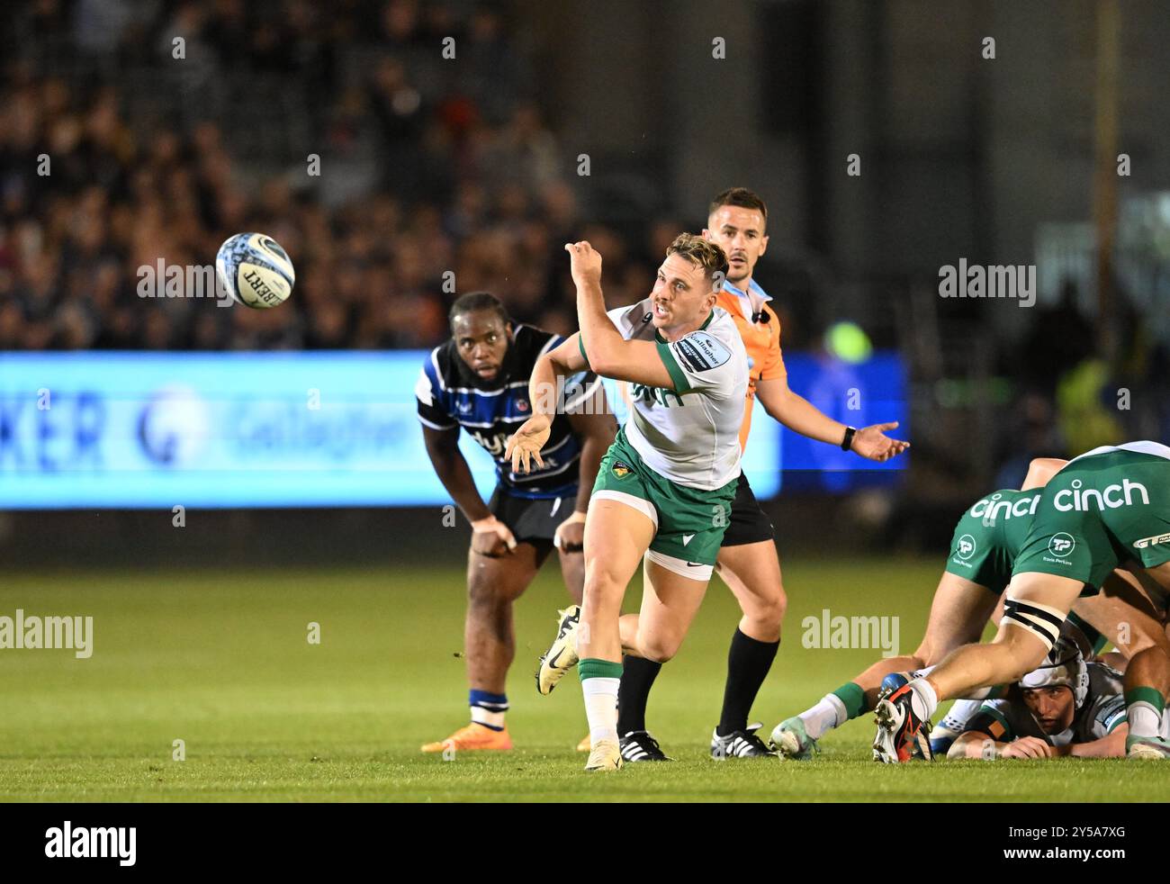 20th September 2024, The Recreation Ground, Bath, Somerset, England; Gallagher Premiership Rugby ...