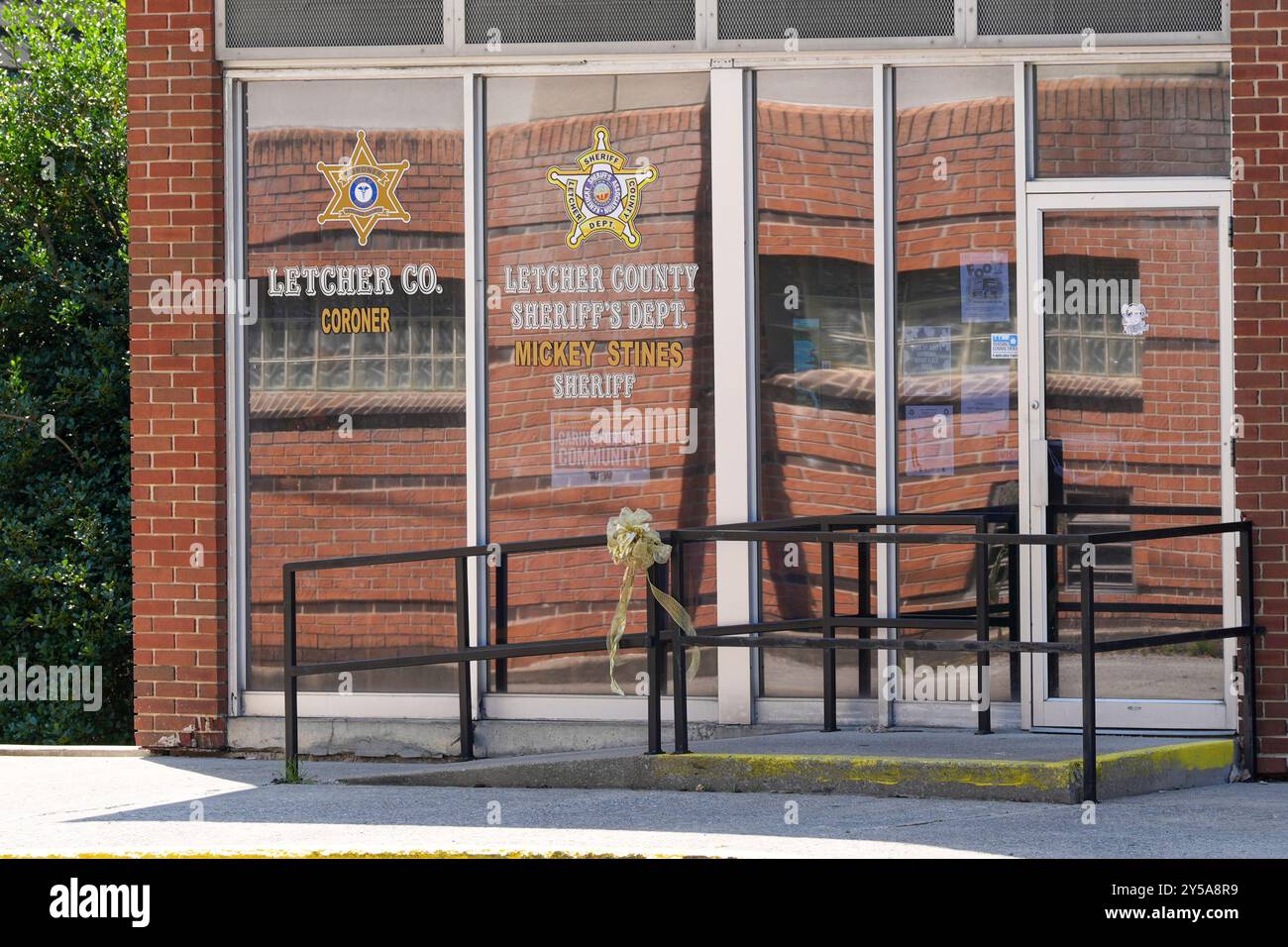The Letcher County Sheriff's Department is seen on Friday, Sept. 20 ...