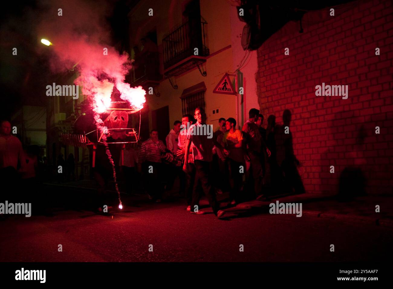 Toro de fuego hi-res stock photography and images - Alamy