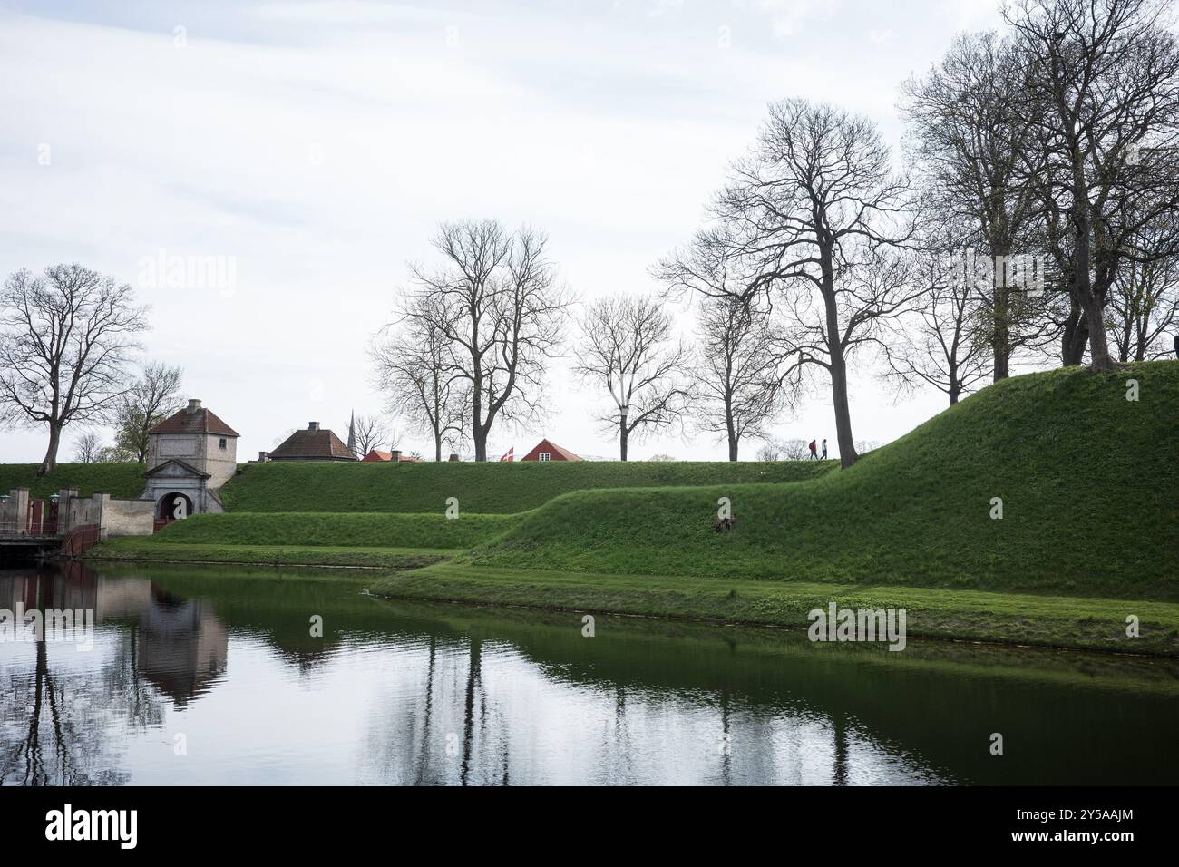 Lake in Denmark Stock Photo - Alamy