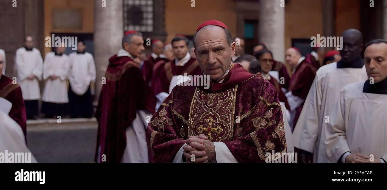 Rome, Italy. Ralph Fiennes in Conclave - (C)Black Bear / Focus Features ...