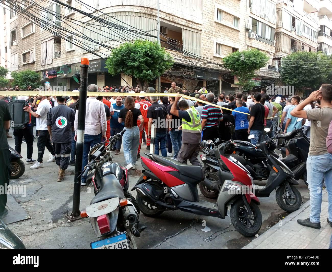 Lebanese civil defense hi-res stock photography and images - Alamy