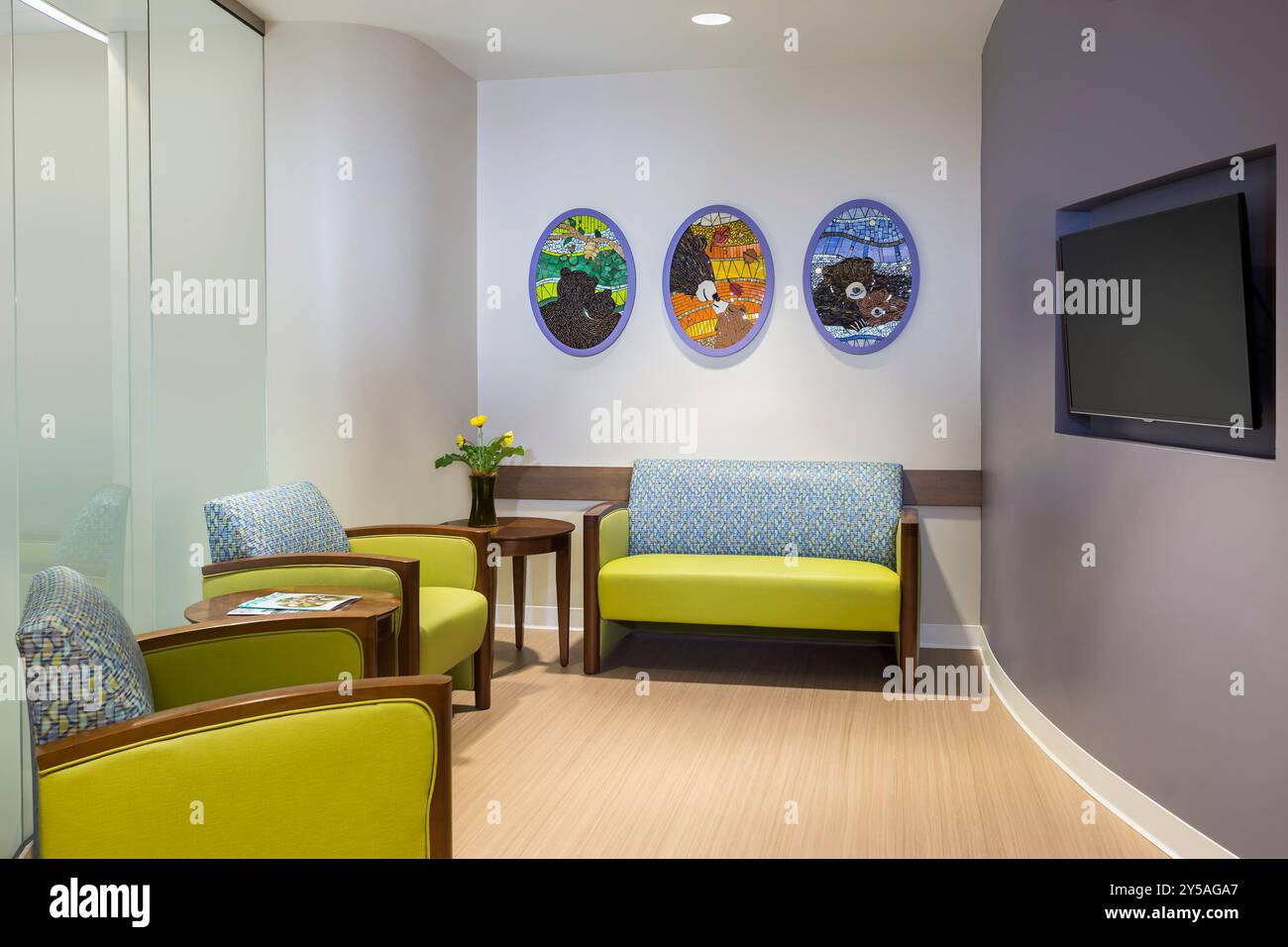 Waiting area of childrens hospital neonatal intensive care unit hi-res ...