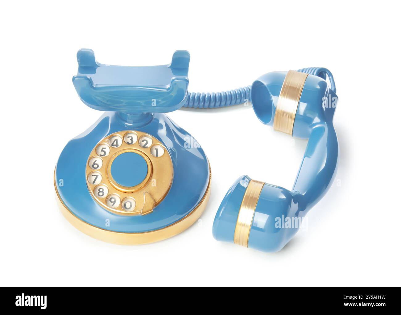 Vintage dial phone detail Cut Out Stock Images & Pictures - Alamy