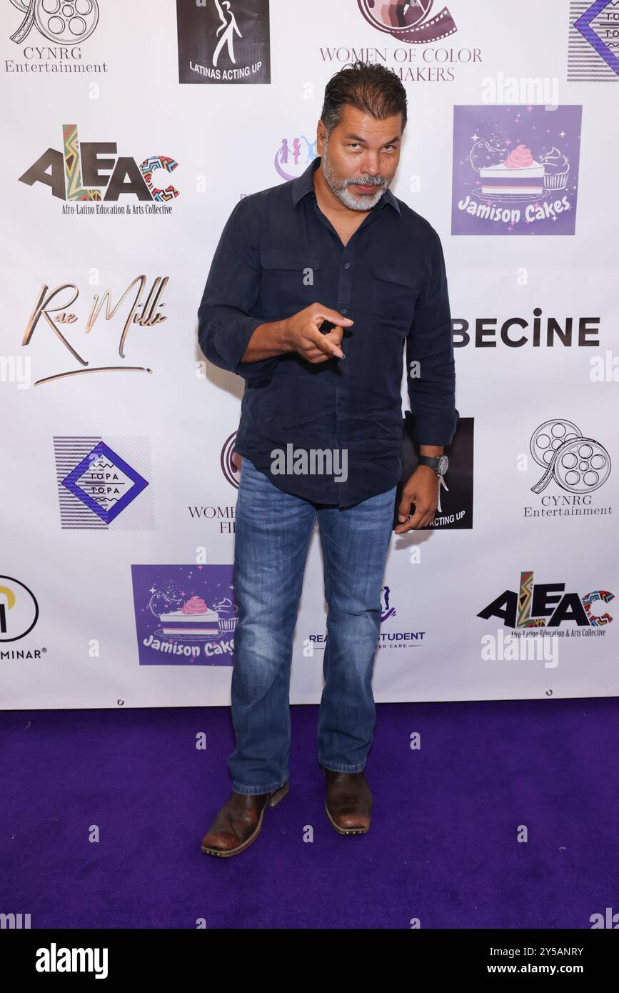 Los Angeles, California, USA. 19th September, 2024. Actor Sal Valez, Jr ...