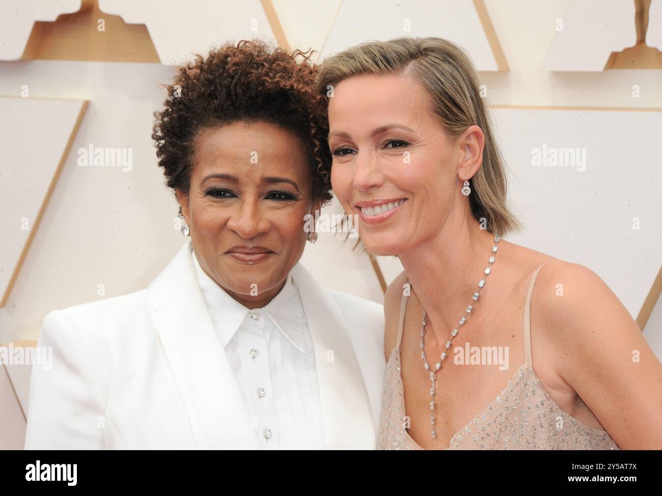 Wanda Sykes and Alex Sykes at the 94th Annual Academy Awards held at ...