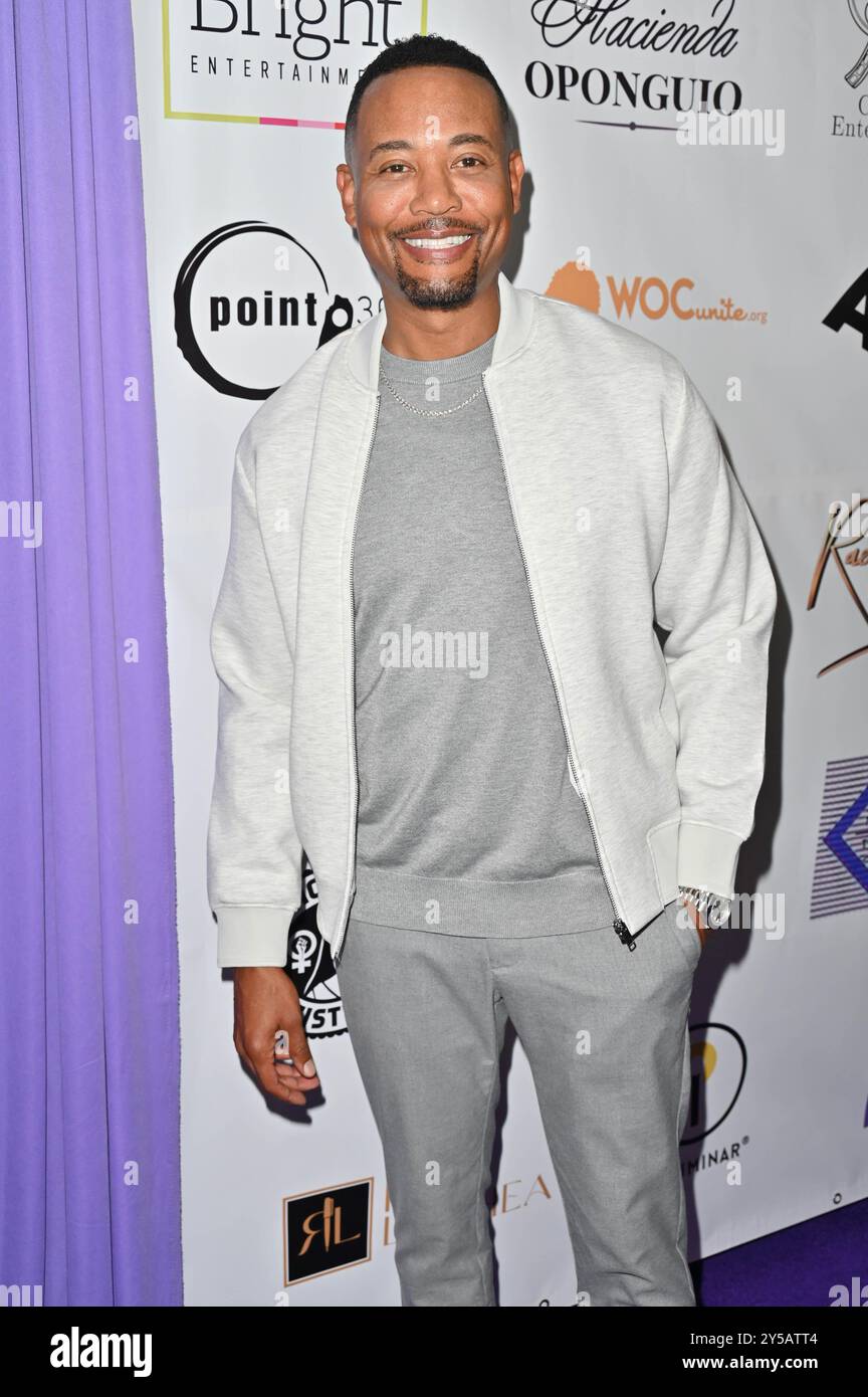 Hollywood, CA USA - September 19, 2024: Derrex Brady attends a ...