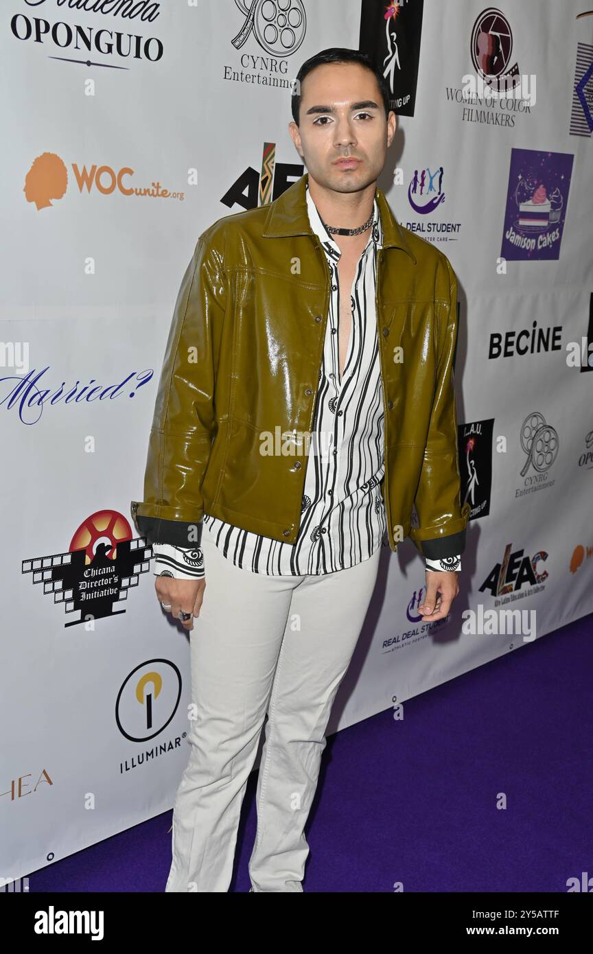 Hollywood, CA USA - September 19, 2024: Brandon Delsid attends a ...