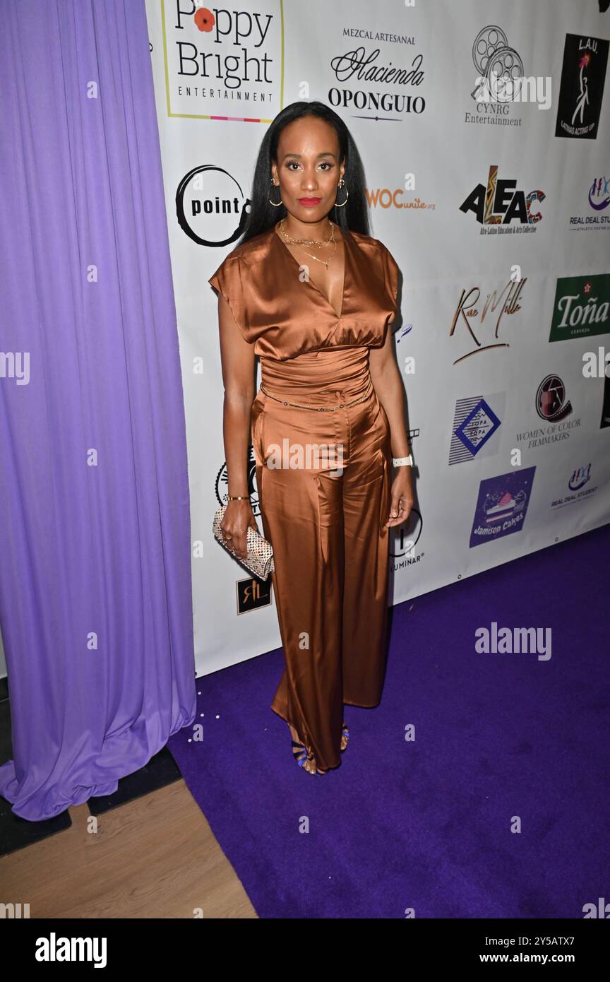 Hollywood, CA USA - September 19, 2024: Sebrina Purcell attends a ...