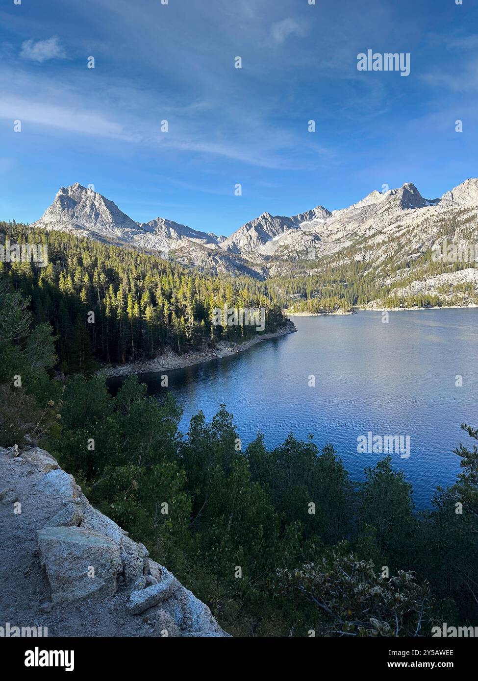 South Lake Landscape in Mammoth, California Stock Photo - Alamy