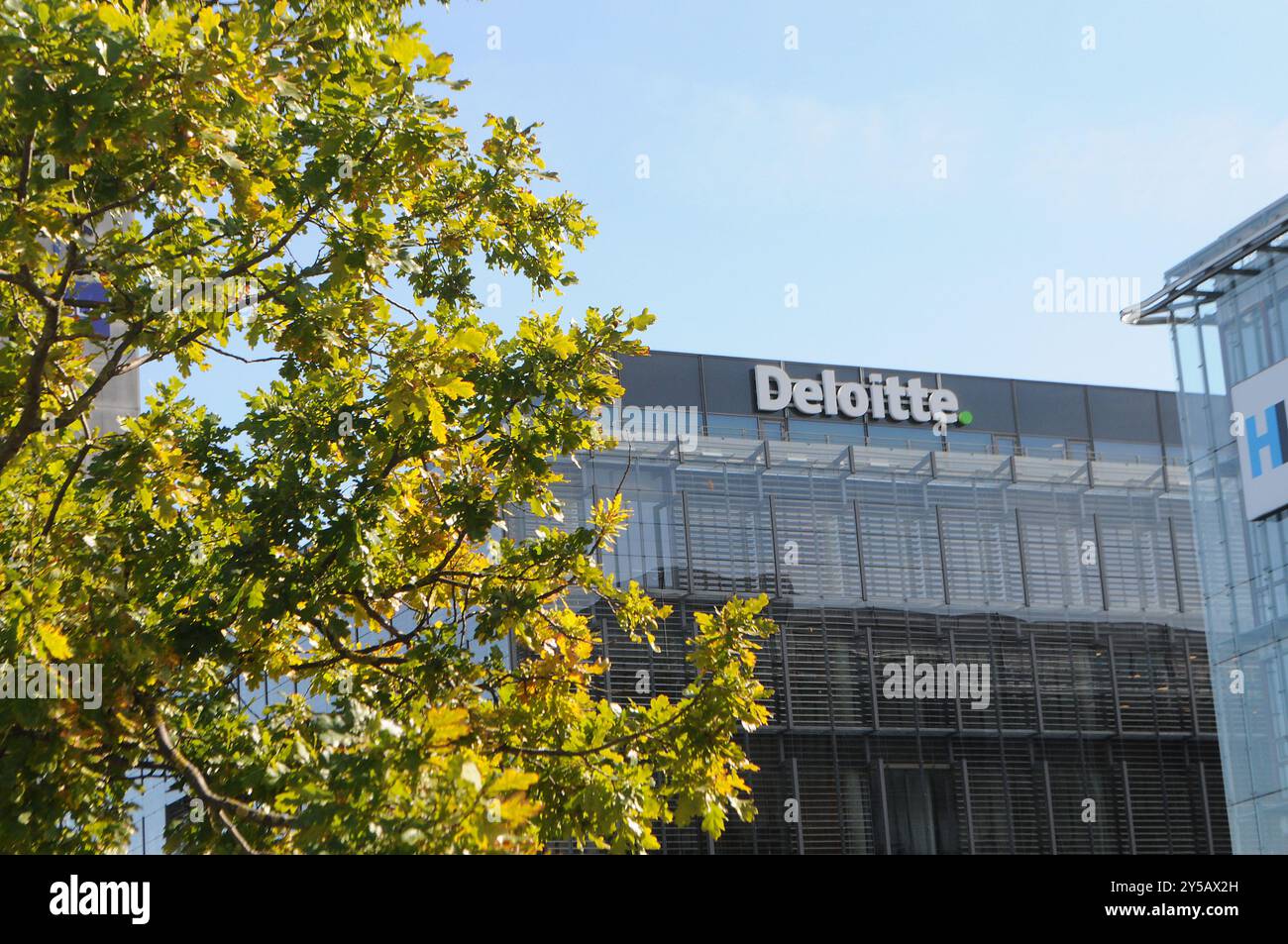 Copenhagen/ DenmarK/15 september 2024/Deloitte office building in ...