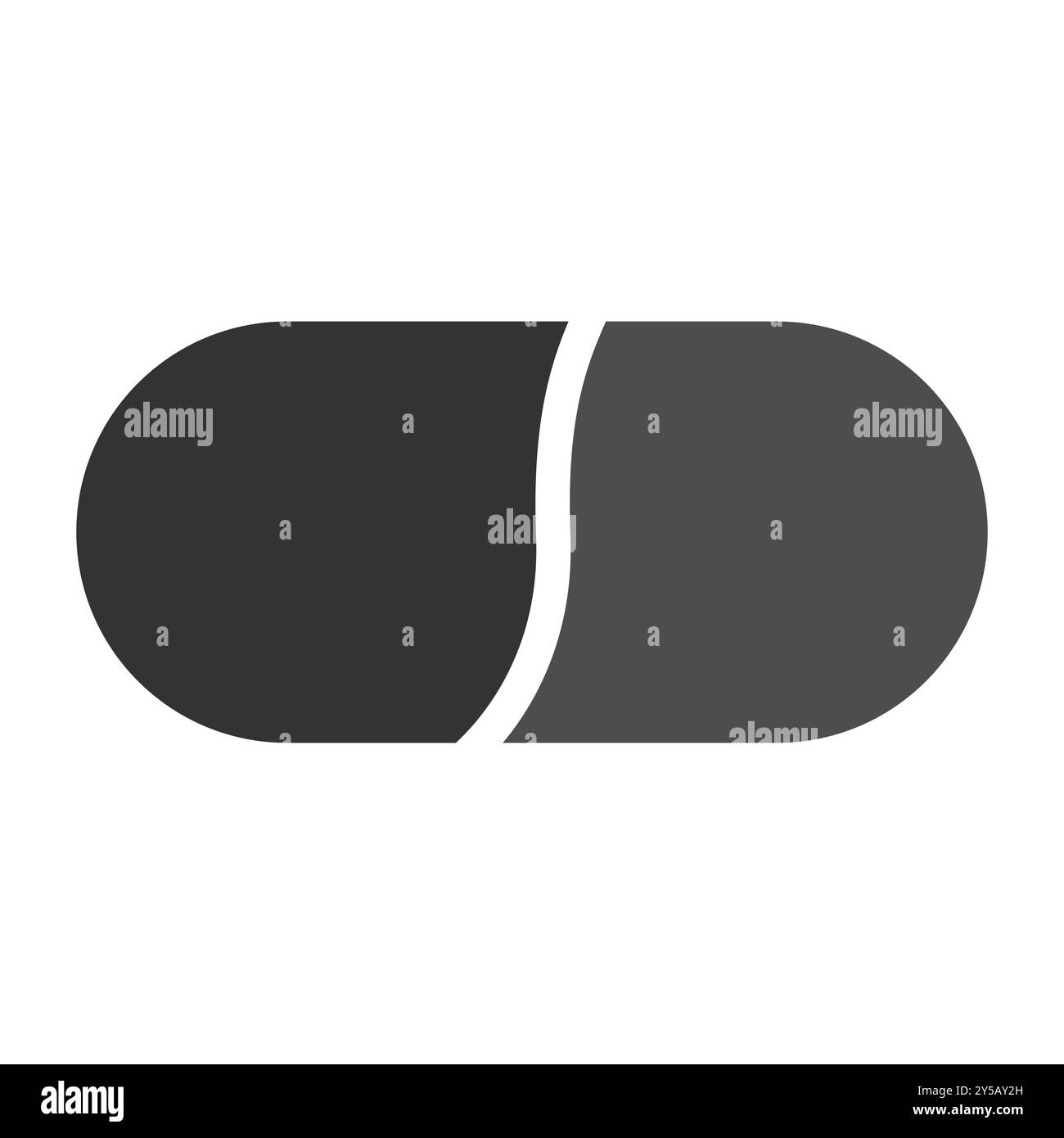 Yin Yang Icon Symbolizing Balance and Harmony Stock Vector Image & Art ...