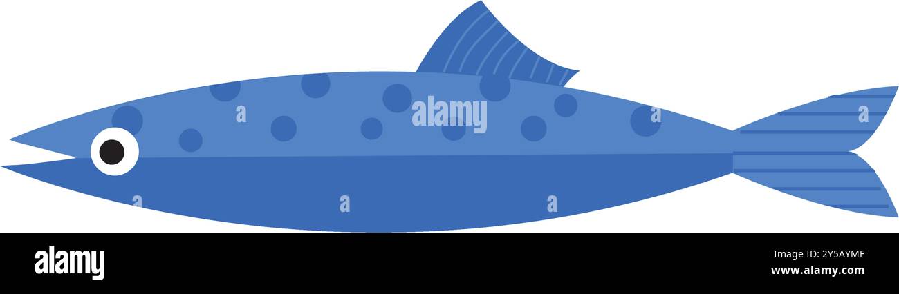 Sardine icon cartoon vector. Fish seafood. Ocean food Stock Vector ...