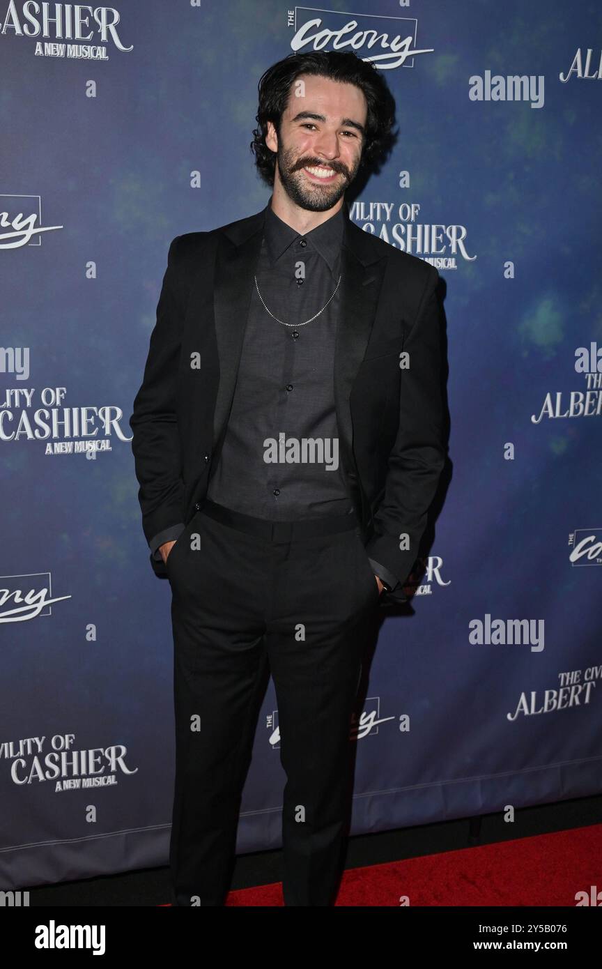 Burbank, CA USA - September 7, 2024: Jonah Robinson attends the opening ...