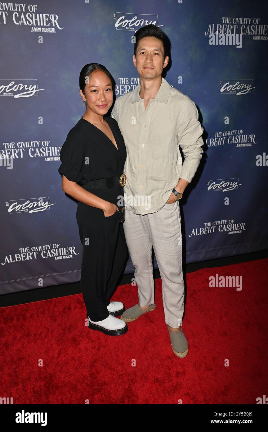 Burbank, CA USA - September 7, 2024: Shelby Rabara, Harry Shum Jr ...